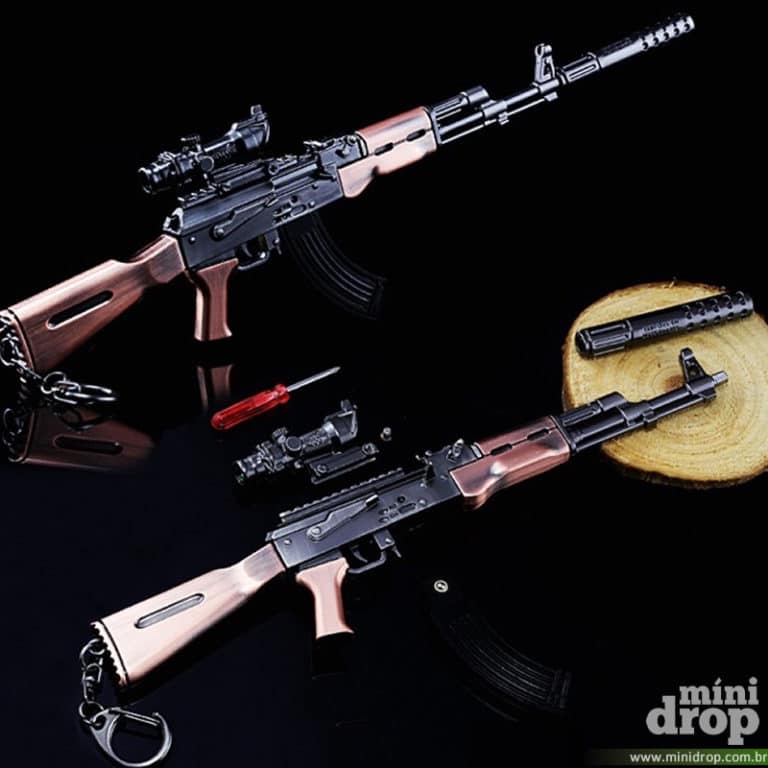 AKM em miniatura - Loja Mini Drop - Colecionáveis de Pubg